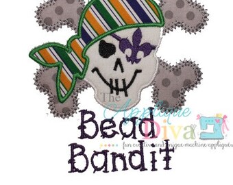 Mardi Gras Mask Embroidery Design Machine Applique | Etsy
