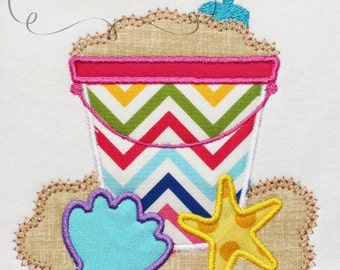 Summer Sand Dollar Embroidery Design Machine Applique | Etsy