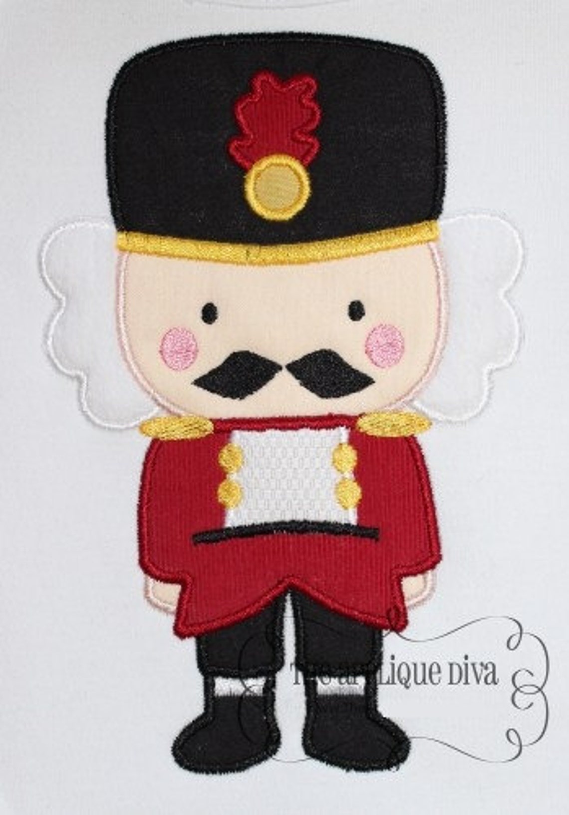 Christmas Nutcracker Digital Embroidery Design Machine Applique - Etsy