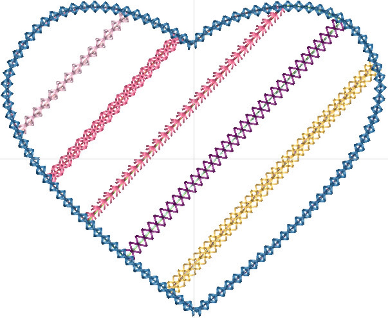 Spring Shabby Patchwork Heart Digital Embroidery Design Machine ...