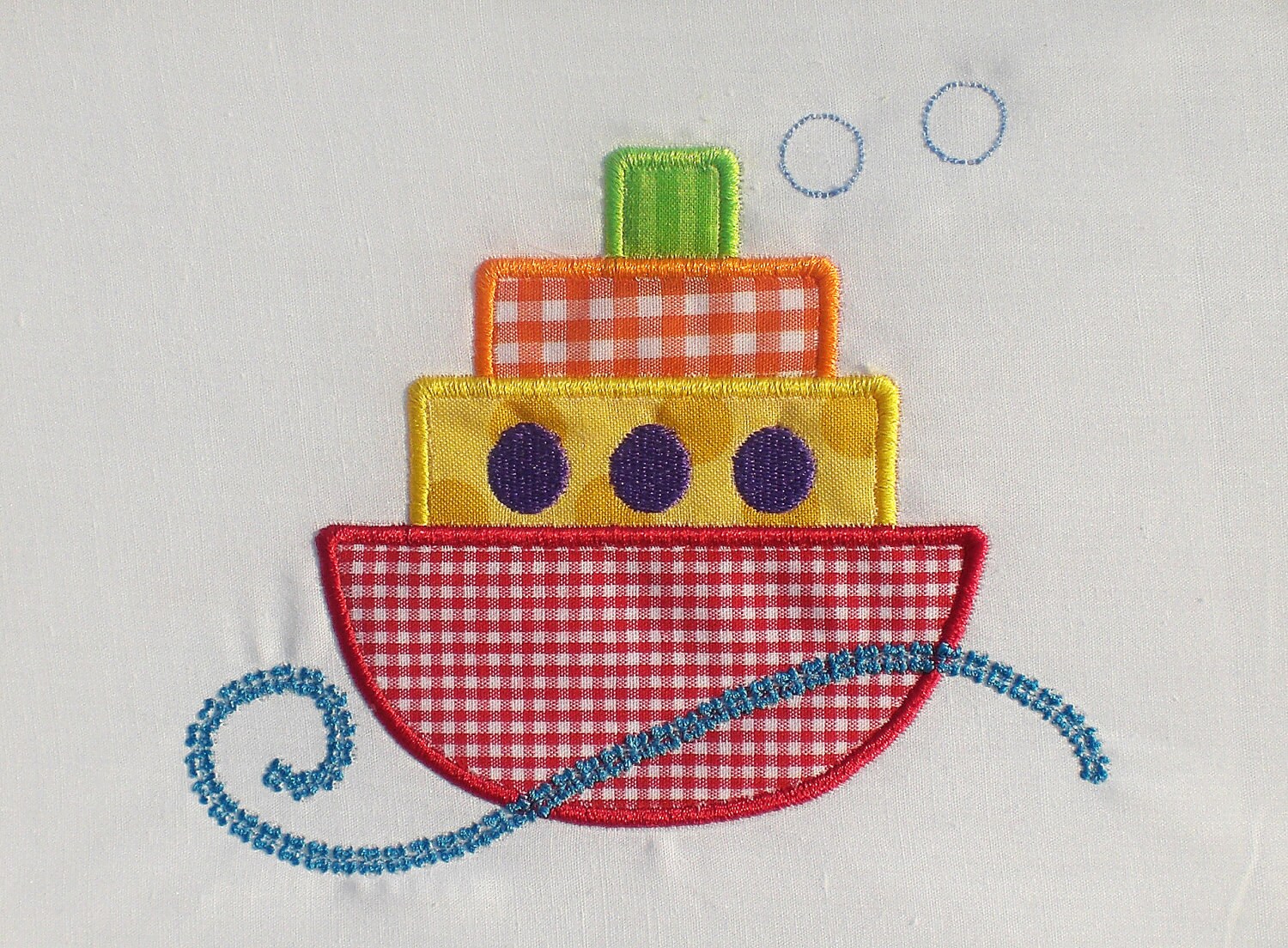 Tug Boat Embroidery Design Machine Applique - Etsy