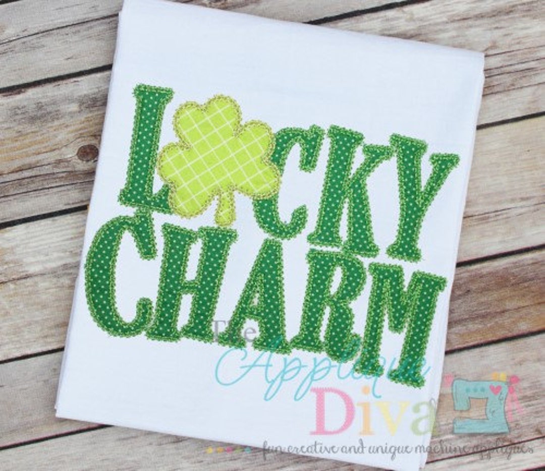 Spring St Patrick's Day Lucky Charm Digital Embroidery Design Machine ...