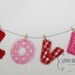 Valentine's Day Love on the Line Digital Embroidery Design Machine ...