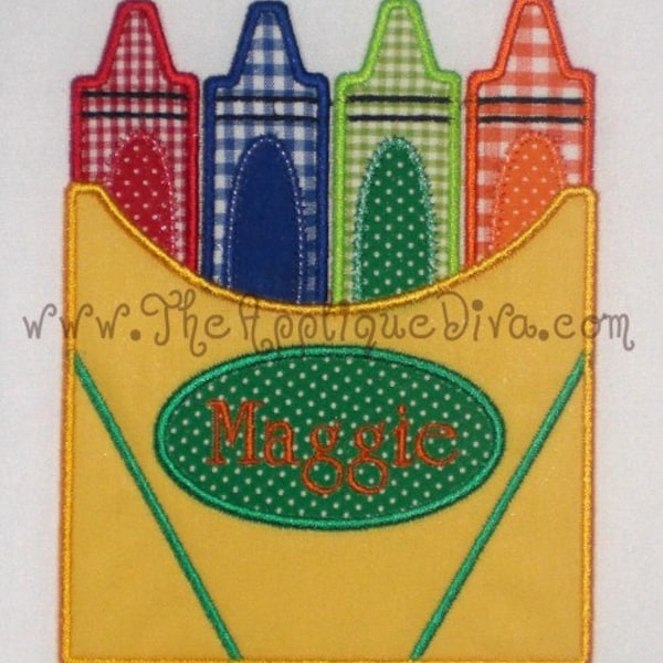 Applique Crayon - Etsy