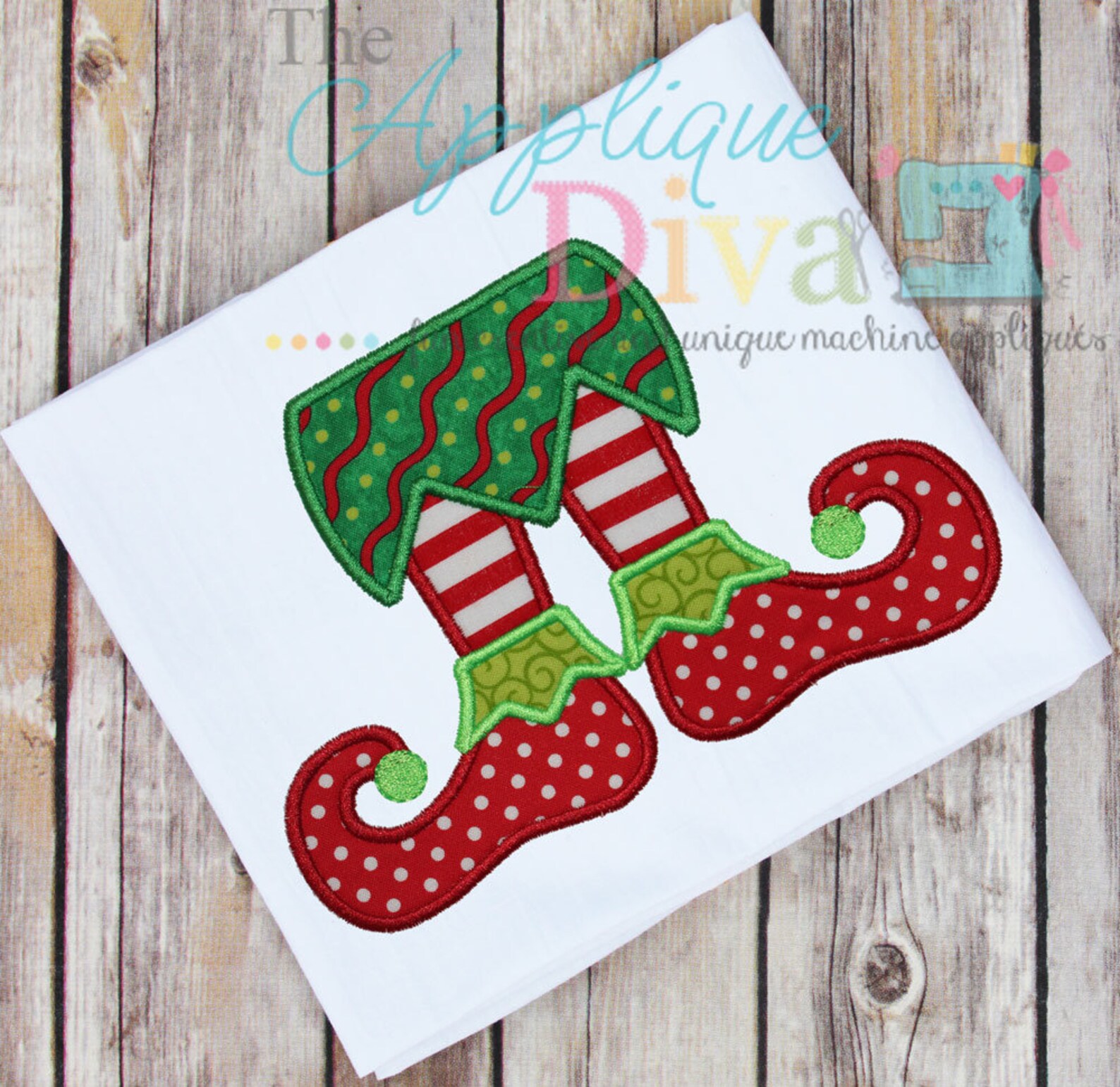 Christmas Elf Feet 2 Digital Embroidery Design Machine Applique - Etsy