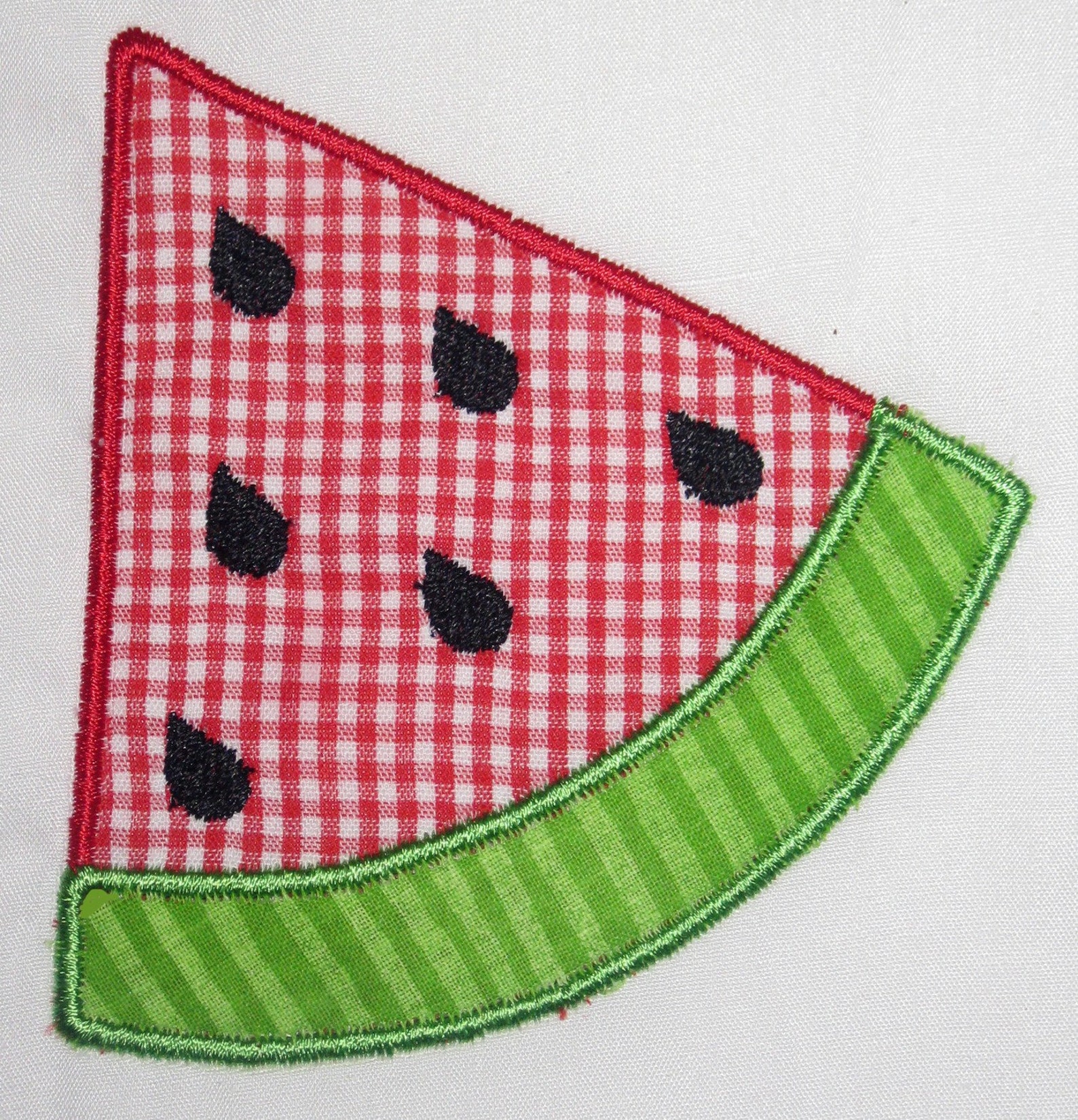 Summer Watermelon Slice Embroidery Design Applique - Etsy