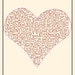 Valentine's Day Stipple Heart Digital Embroidery Design Machine ...