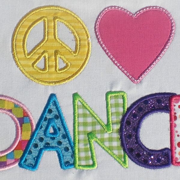 Dance Applique - Etsy