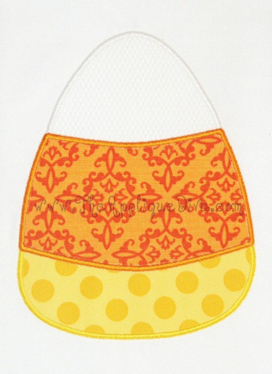 Halloween Candy Corn Embroidery Design Machine Applique - Etsy