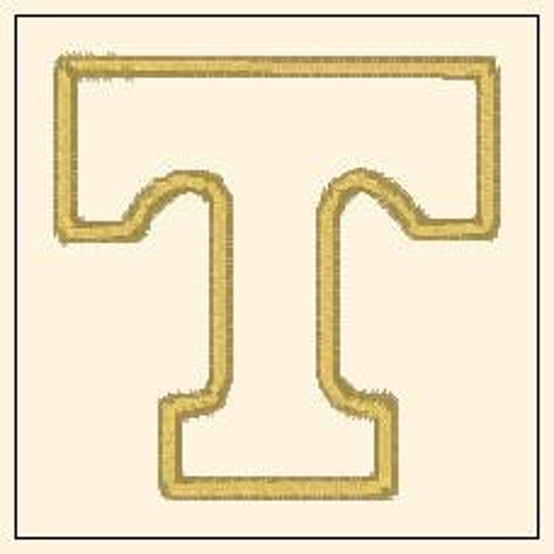 Letter T Hair Bow Center Digital Embroidery Machine Applique Design - Etsy