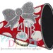 Fall Cheer Big Bow Megaphone Embroidery Design Machine | Etsy
