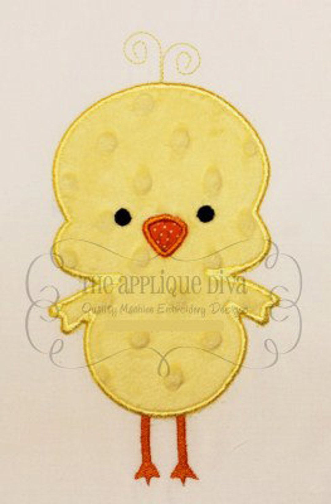 Easter Baby Chick Embroidery Design Machine Applique - Etsy