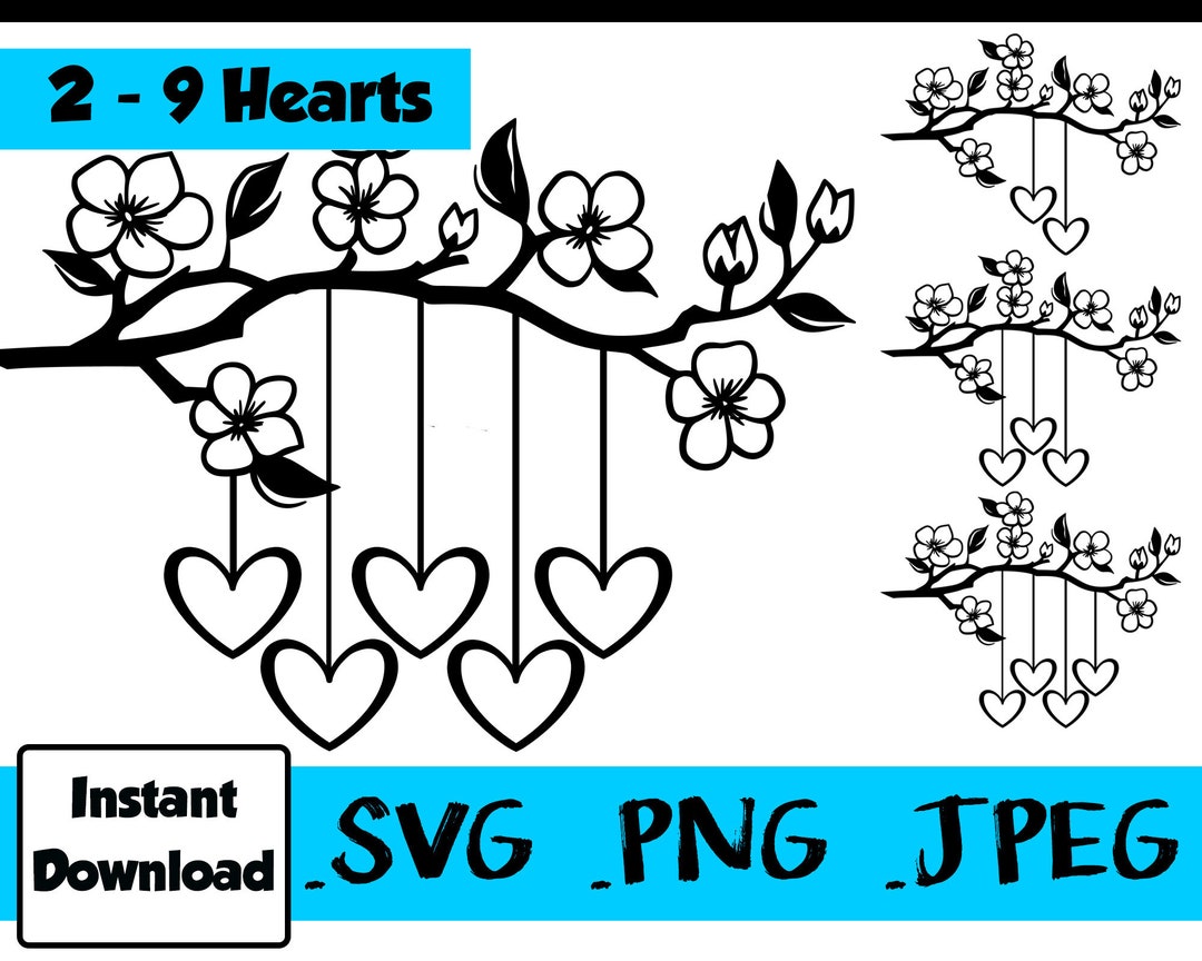 Family Branch Cherry Blossom Family Tree Customizable - Etsy