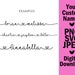 Names Connected Heart Swirl Digital Download SVG PNG Cricut Cut File ...