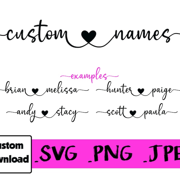 Connected Hearts - Etsy