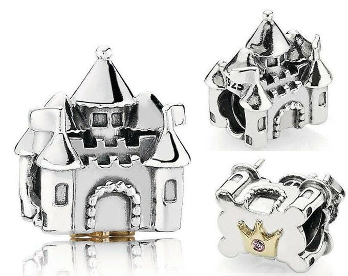 Pandora Ale 925 Sterling Silver Castle Crown Charm - Etsy
