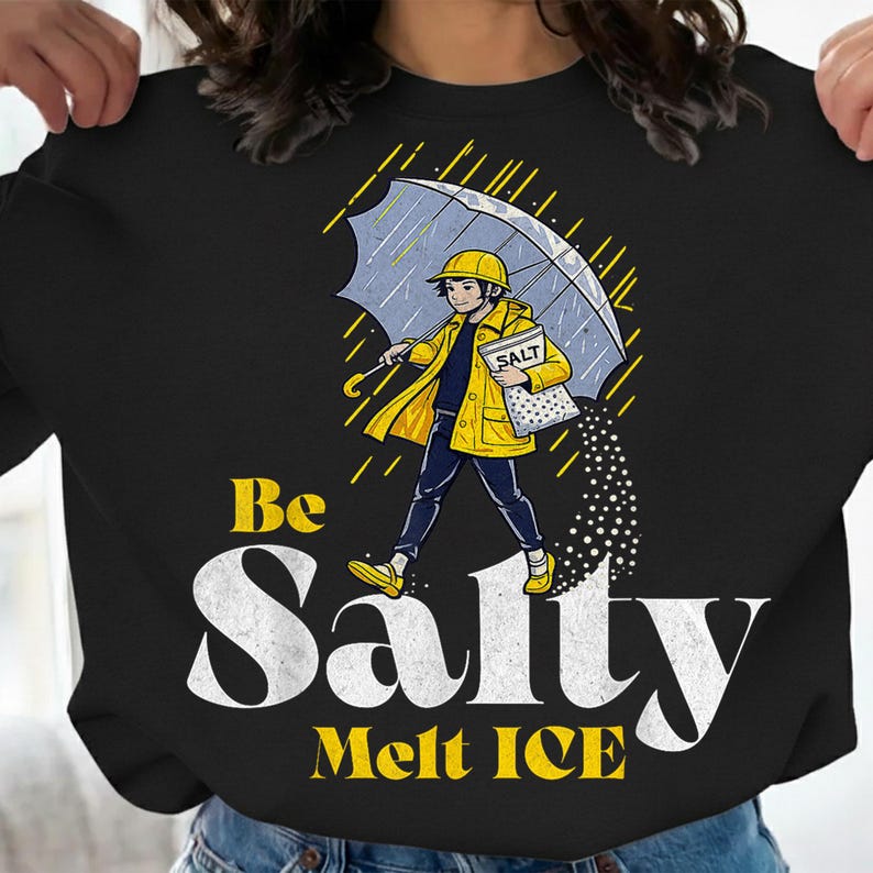 Stay Salty Melt ICE PNG, Anti ICE Protest Shirt Design (digital ...