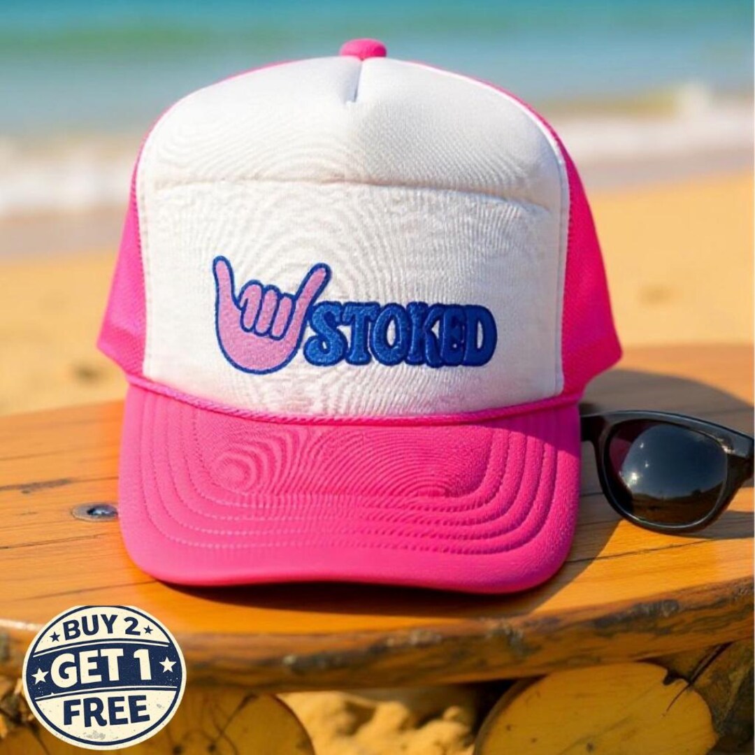 Adjustable Trucker Cap, Mens and Women's, Gift for Surfer, Different ...