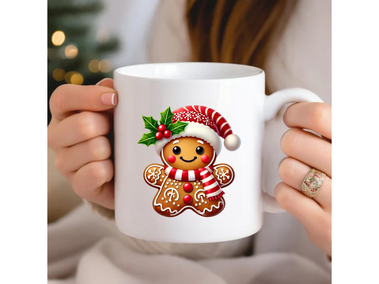 Gingerbread Clipart PNG, Christmas Cookie Digital Download, Holiday ...