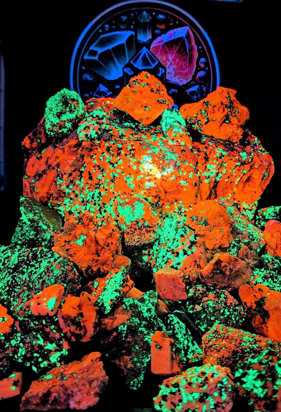 Franklin, NJ - Willemite, Calcite, and More - by the Lb - Fluorescent ...