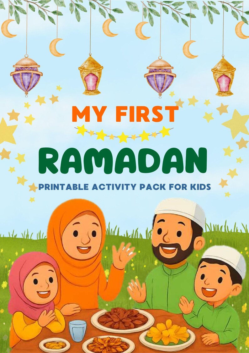 My First Ramadan 2026 Pack for Kids | Printable Islamic Worksheets ...