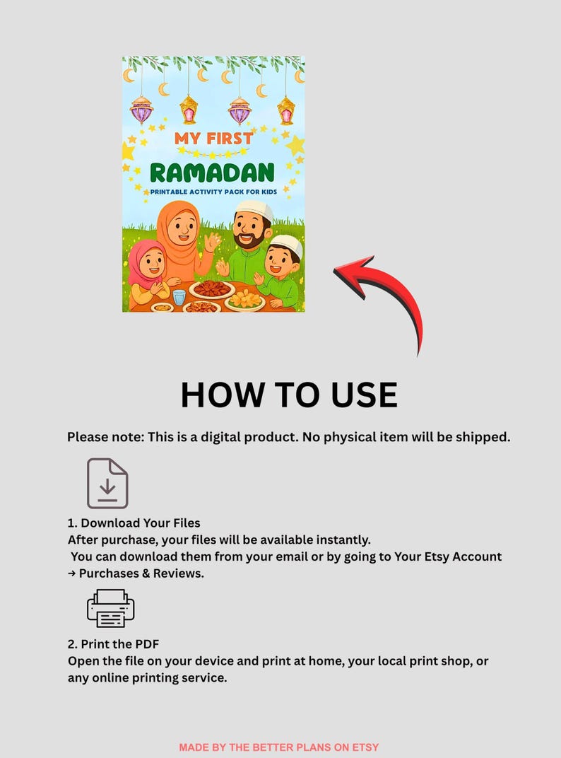 My First Ramadan 2026 Pack for Kids | Printable Islamic Worksheets ...