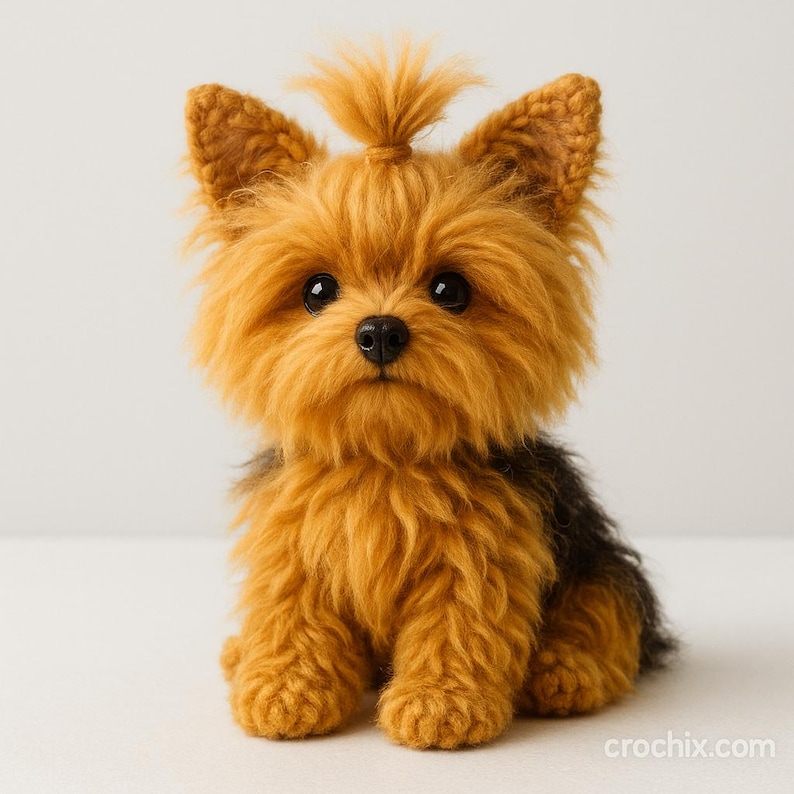 Barkie the Yorkie – PDF Pattern in 5 Languages | Amigurumi Dog - Etsy