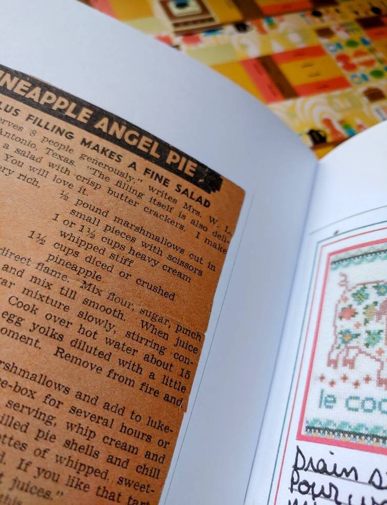 Treasured & Forgotten 8 Recipe Zine Fruit - Etsy