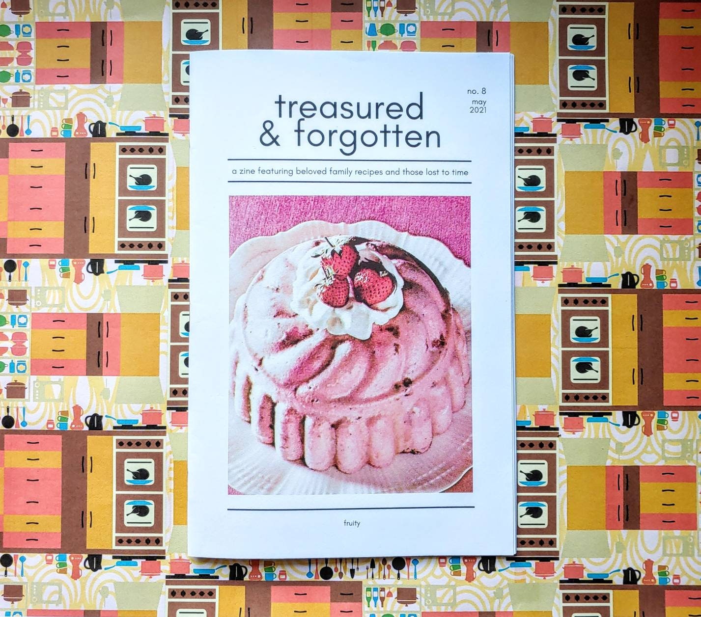 Treasured & Forgotten 8 Recipe Zine Fruit - Etsy