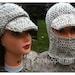 Crochet Fold-down Hat pattern - Etsy