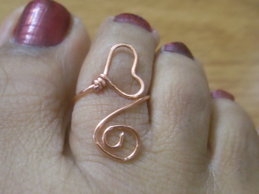 Love My Toes in Copper - Etsy