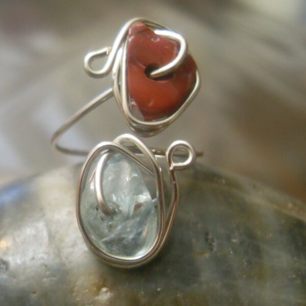 Stone Toe Ring - Etsy