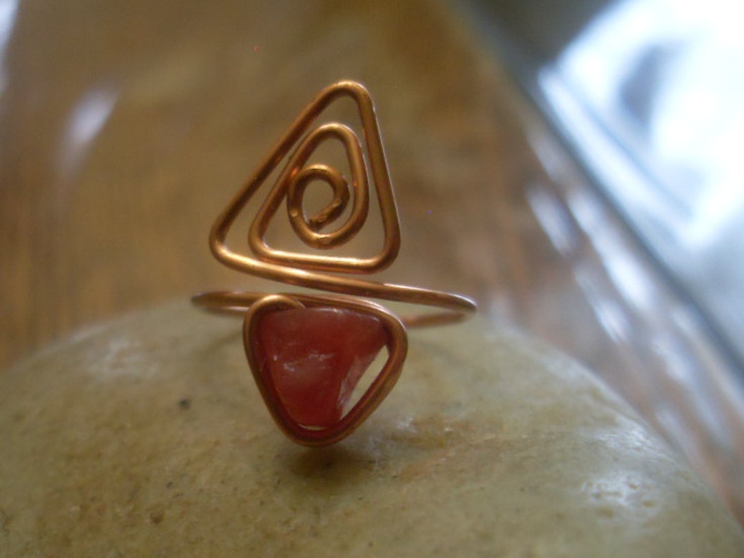 Pyramid Signs Toe Ring - Etsy