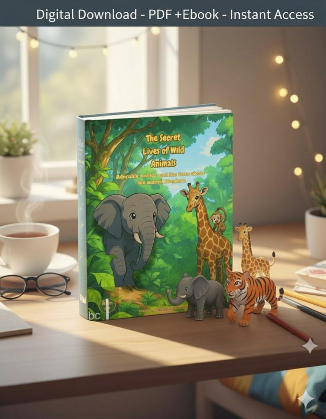 Printable Animal Storybook for Kids | Educational Wild Animal ...