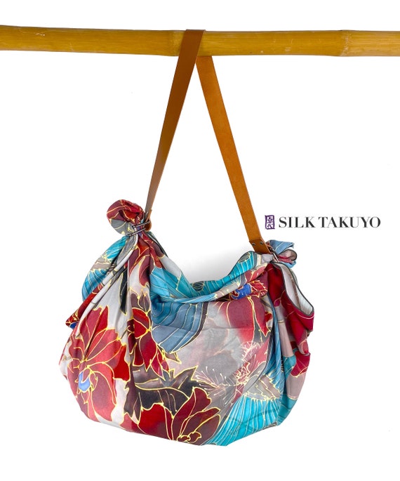 Japanese Origami Tote Bag Cloth Beach Bag Moon Goddess Green | Etsy