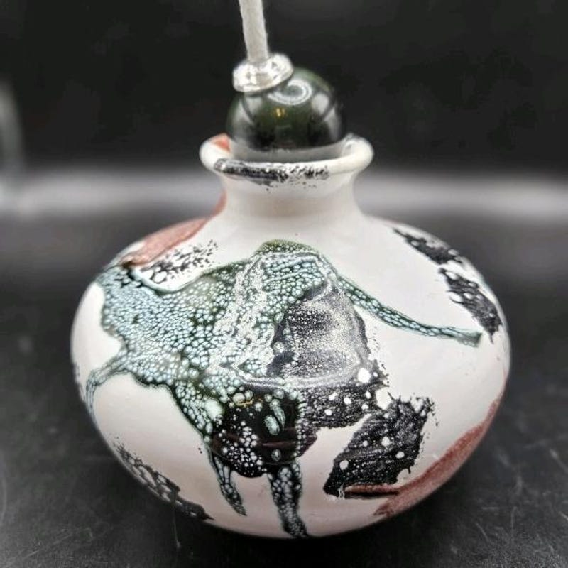 Pottery Oil Lamp - Etsy