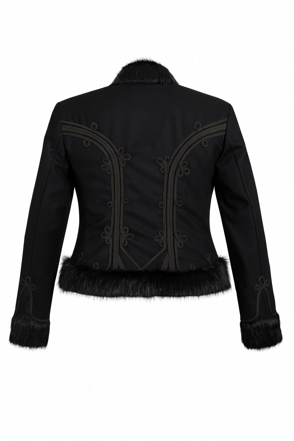 Napoleonic Brunswick Hussar Officer Pelisse Jacket – 18th Century Repro ...