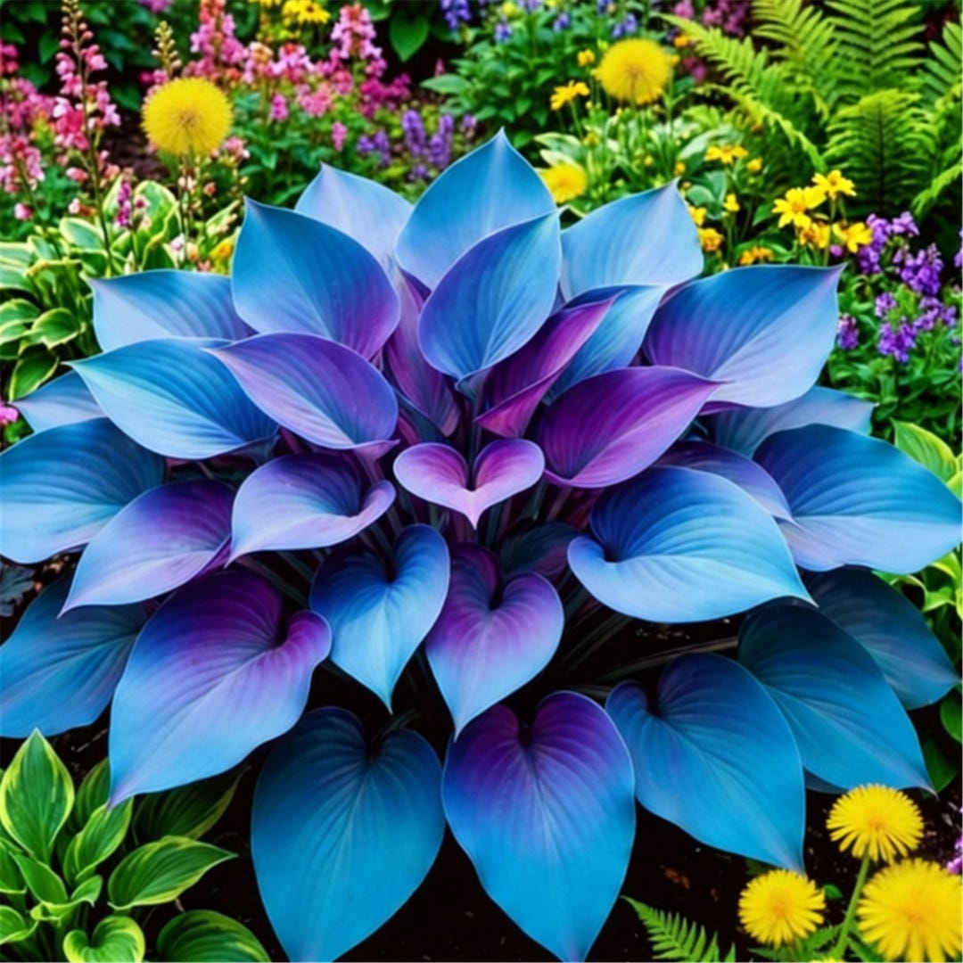 Blue Hosta Type Calathea Perennial Seeds - Etsy