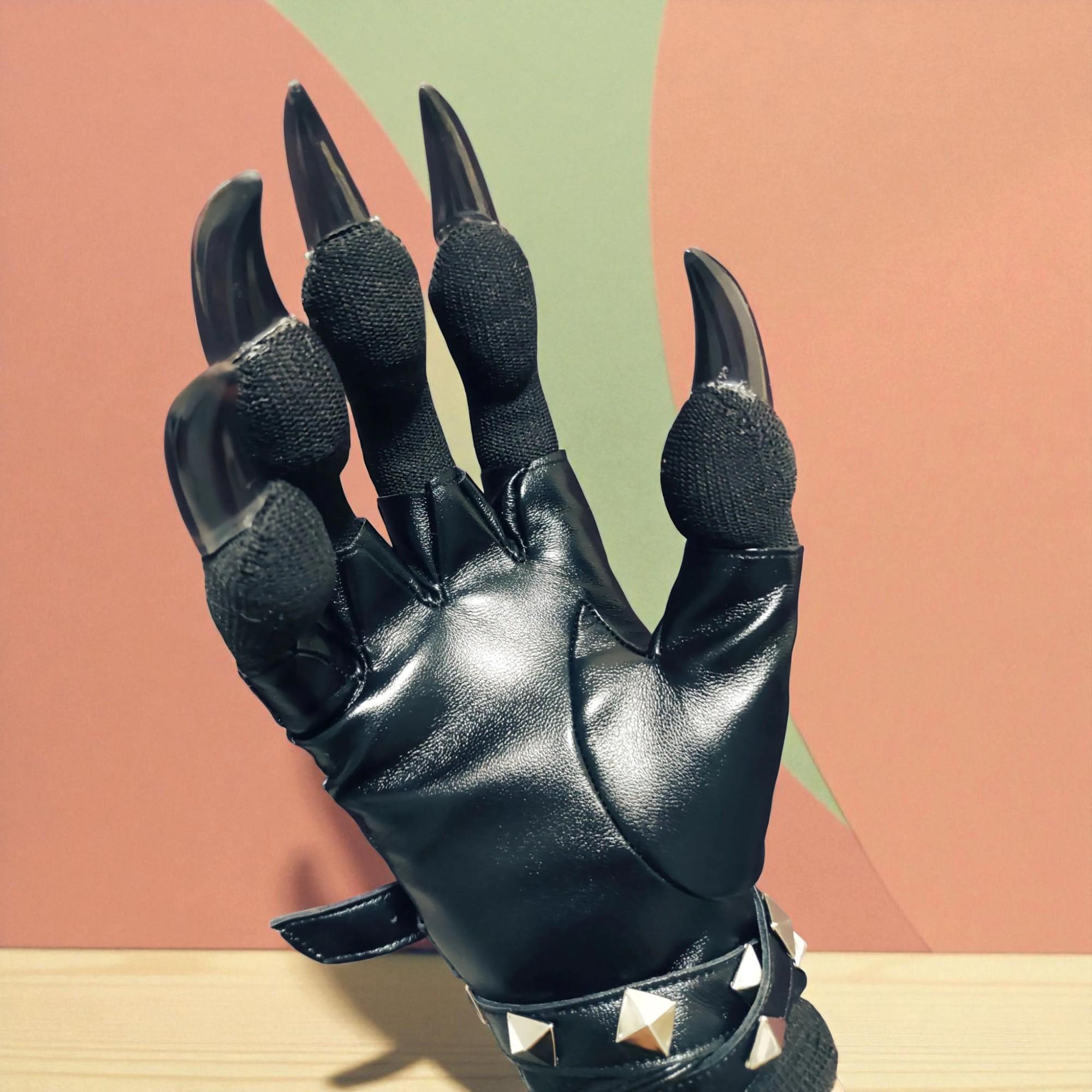 Furry Claw Gloves | Furries | Two-layer Cosplay Paw Gloves With Colored ...