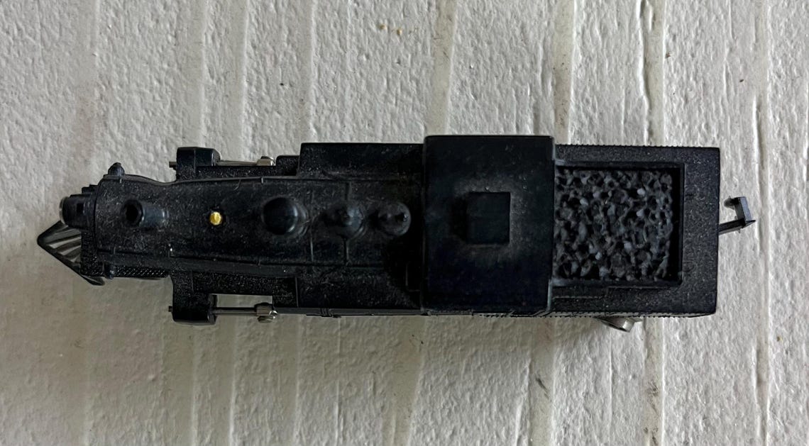 Model Train, Santa Fe 481, Steam Locomotive, HO Scale, Atchison, Topeka ...