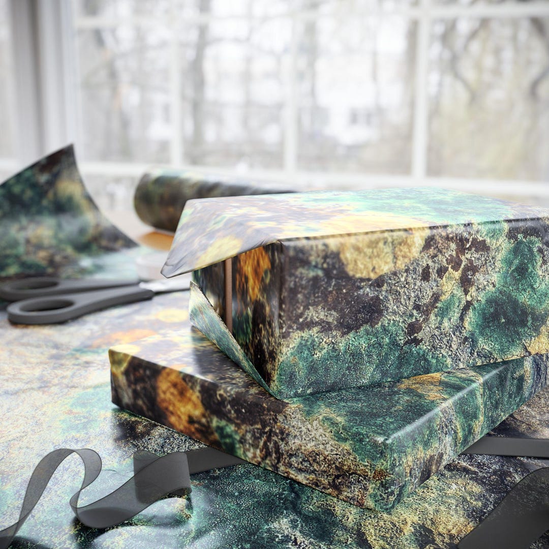 Basalt Rock Mineral Wrapping Paper - Eco-friendly, Sustainably Sourced ...