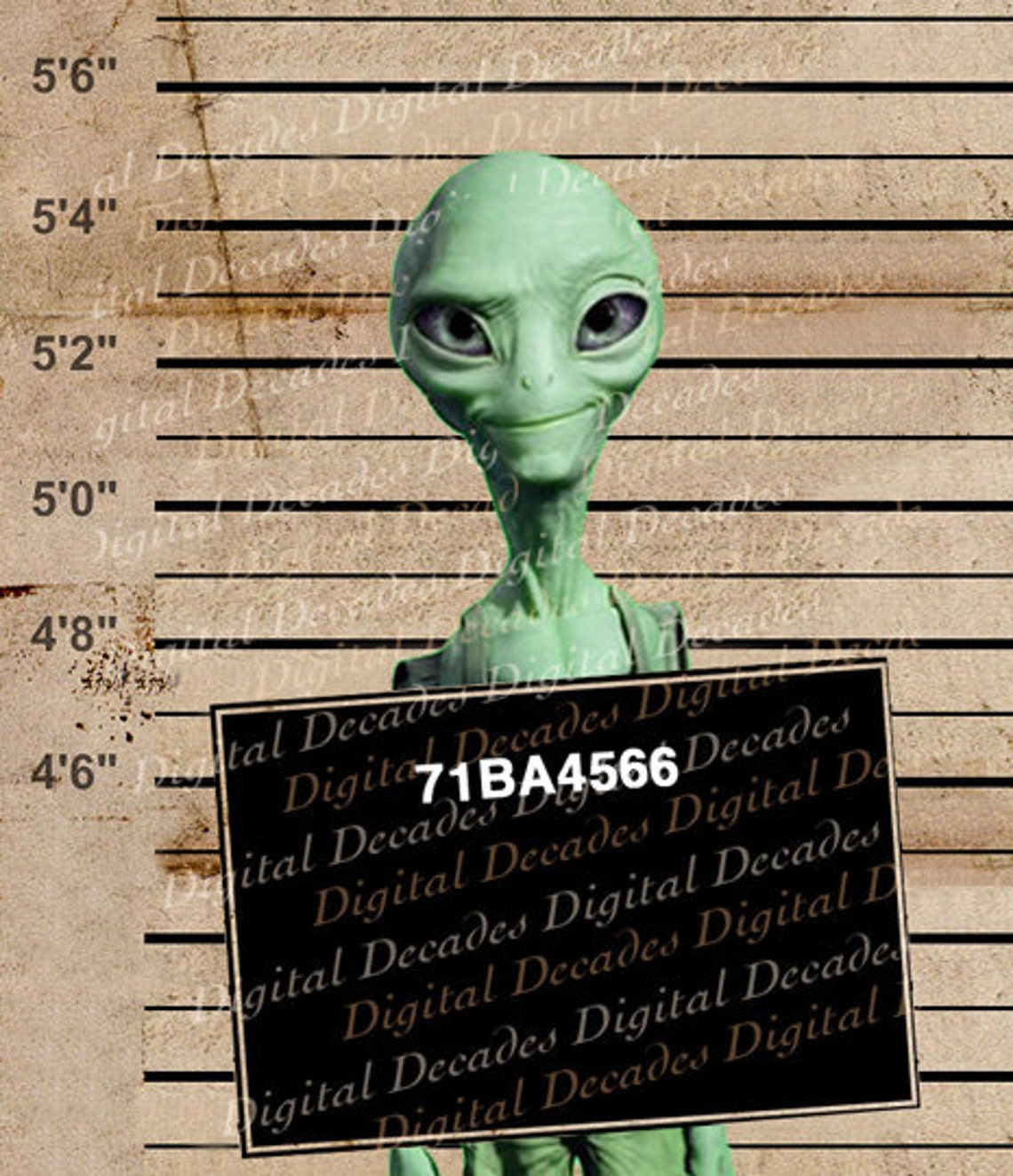 Digital Image - Vintage Mugshot - Border Background Texture Design ...