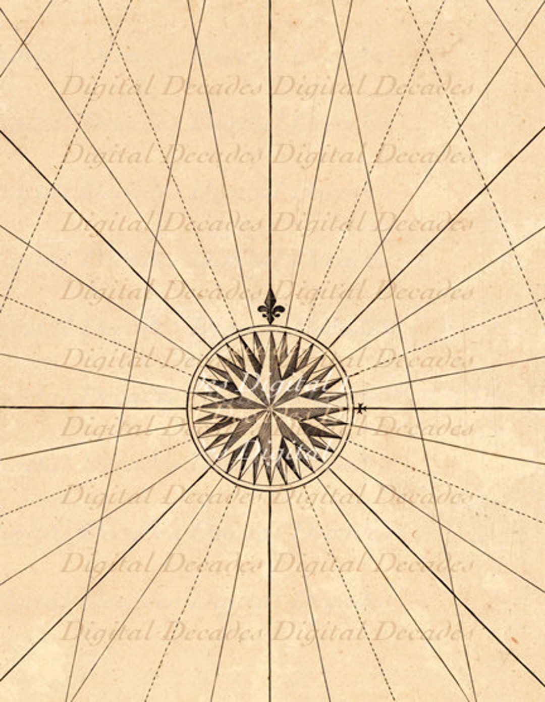 Map Grid Background With Compass Rose North South East West Travel ...