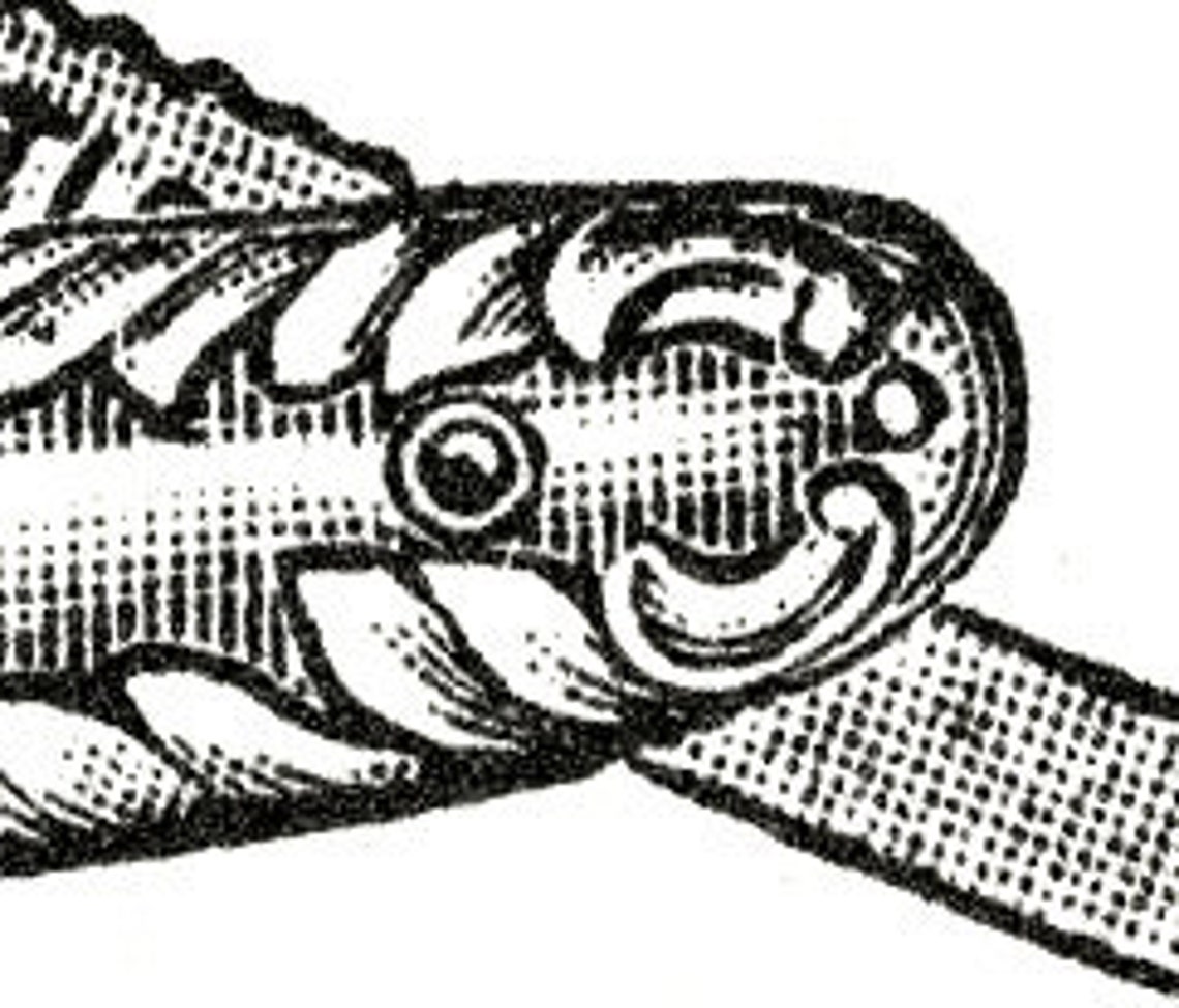 Straight Razor Art Illustration Shave Men's Grooming Steampunk Digital ...