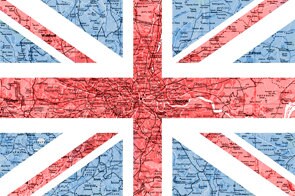 Union Jack Flag UK London Map England Foreign Travel British - Etsy