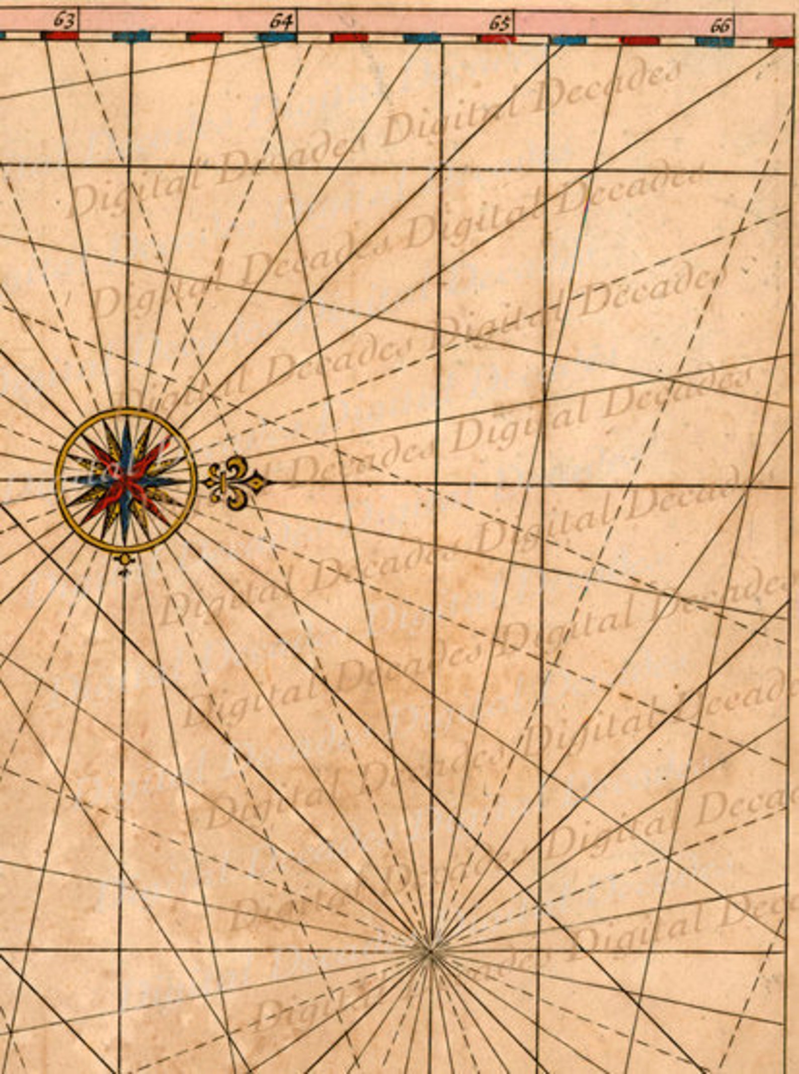 Map Grid Background With Compass Rose North South East West Travel ...