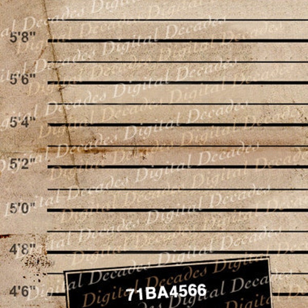 Mugshot Background - Etsy