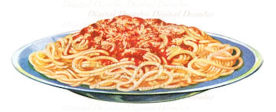 Spaghetti Sauce Clipart