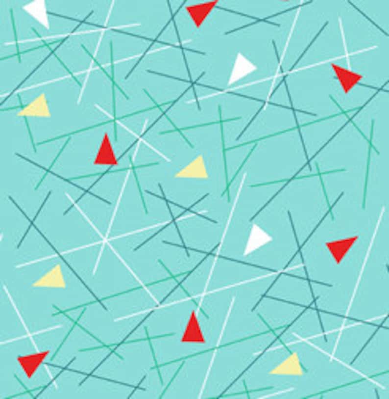 Mid Century Modern Atomic Background Digital Image Vintage Art ...