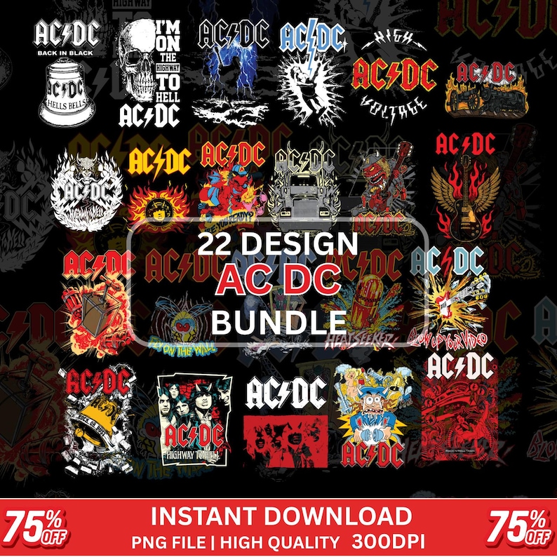 22 Heavy Metal Rock Graphics Bundle | Perfect for DTF & Sublimation ...